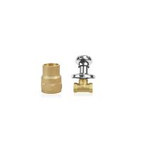 China Forged Brass Female Compression Heat Exchanger Components Elbow Equal Shaped for sale