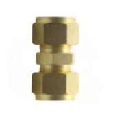 China Brass Double Ferrule Heat Exhcager Components of Compression Fittings With Swagelok for sale