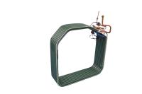 China Aluminum R404a  Microchannel Heat Exchanger Large Liquid Flow for sale