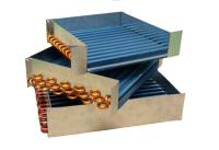 China Gas Cooler 12.7mm Fin Type Heat Exchanger Steam Copper Coil Tubing for sale
