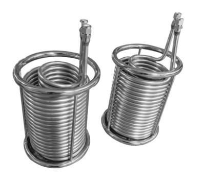 China Forged Water Tank Coaxial Heat Exchanger For Heat Transfer Cooling for sale
