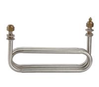 China Industrial Shell Titanium Coaxial Coil Heat Exchanger 220V Combined for sale