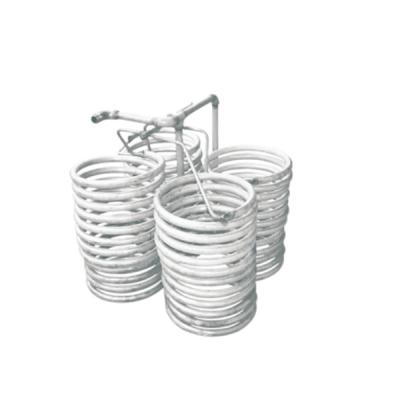 China 25HP Aluminum  Ice Machine Refrigerator Evaporator Condenser Coil for sale
