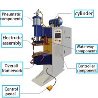 China 220V resistance welding machine use for steel copper coated for sale