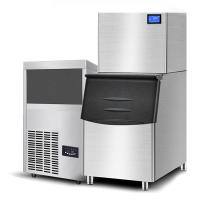 China ISO14001 Steel Structure 500LB Crescent Commercial Ice Cube Machine for sale