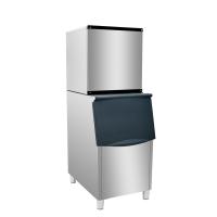China 400KG Capacity Vertical Commercial Ice Cube Machine For Hotel for sale