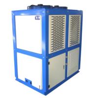 China 2.1A Refrigeration Water Cooling Co2 Laser Chiller Unit Hermetic Scroll Type for sale