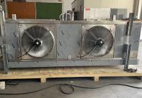 China Two fans Air Condenser Cooler Condenser Use for Vegetable Refrigeration for sale