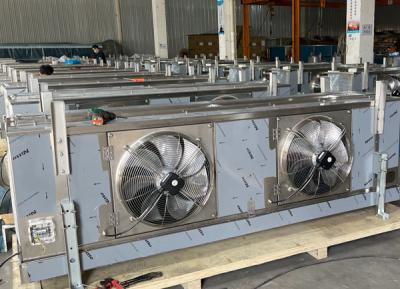 China Two fans Air Condenser Cooler Condenser Use for Vegetable Refrigeration for sale