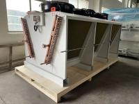China Vertical Evaporator V Type Air Cooled Dry Cooler  For Cold Storage for sale