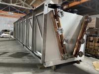 China Reversible Aluminum Fin Air Condenser Cooler 100kw 15 Ton Cooling Coil for sale