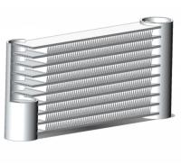 China Copper Finned Tube Microchannel Heat Exchanger for Air Conditioner Products for sale