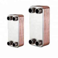 China Stainless 304 Brazed Plate Heat Exchanger , Welded Plate And Frame Heat Exchanger for sale