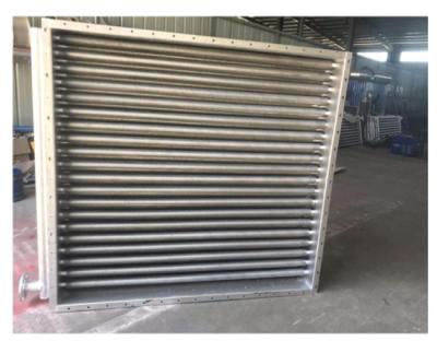 China SS316L Double Row Tubes of Fin Type Heat Exchanger For Wood Drying for sale