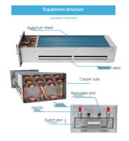 China Stainless Steel  Type Vertical Air Condenser Cooler for Natural Gas for sale