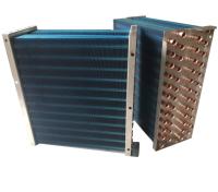 China Compact Fin Type Heat Exchanger For Commercial / Industrial Refrigeration Equipment for sale
