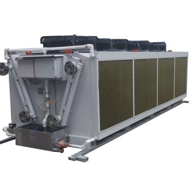 China Reversible Aluminum Fin Air Condenser Cooler 100kw 15 Ton Cooling Coil for sale