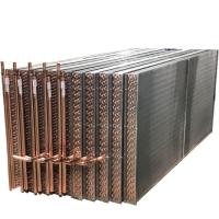 China 12.7mm Finned Tube Heat Exchanger Surface Sine Wave structure for sale