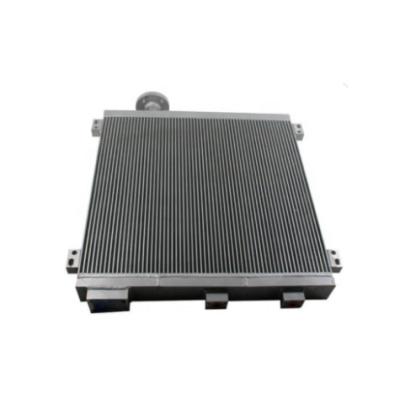 China 12.75mm Thermal Oil Copper Fin Type Heat Exchanger For R417A Refrigerant for sale