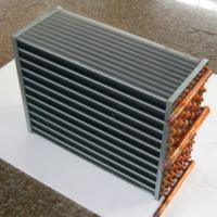 China Copper Tube Fin Type Air Heat Exchanger Hydroponic  6.35 mm for sale