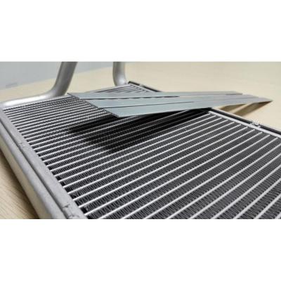 China Microchannel Coil Heat Exchanger 1MM Single Control Refrigerant Brazed Fin Tube for sale