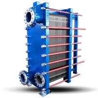 China 1.5HP Plate Heat Exchanger , Gasketed Heat Exchanger For Various Industrial Lines for sale