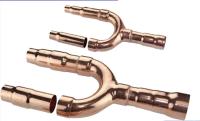 China R407C Branch Pipe Heat Exchanger Components Durable For VRV for sale