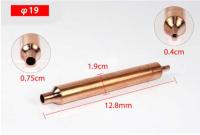 China Refrigeration Parts R134a Heat Exchanger ComponentsCopper Filter Drier With Capillary OEM Available for sale