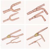 China R407C Branch Pipe Heat Exchanger Components Durable For VRV for sale