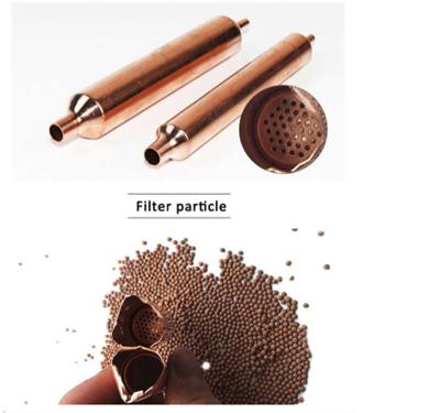 China Welded Copper Hvac  Filter Drier Heat Exchanger Components For Refrigerator for sale