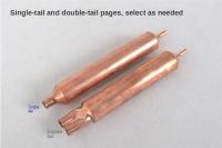 China Double Tail Filter Drier Heat Exchanger Components With Capillary OEM Available for sale