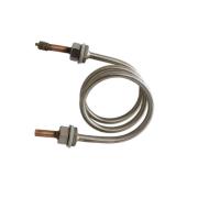 China Coaxial Cooler Heat Exchanger , Refrigerator Heat Exchanger Spiral Twisting Construction for sale