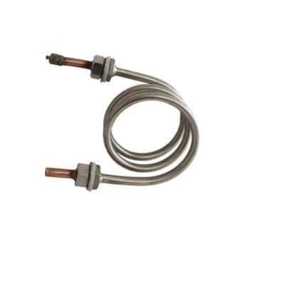 China Coaxial Cooler Heat Exchanger , Refrigerator Heat Exchanger Spiral Twisting Construction for sale