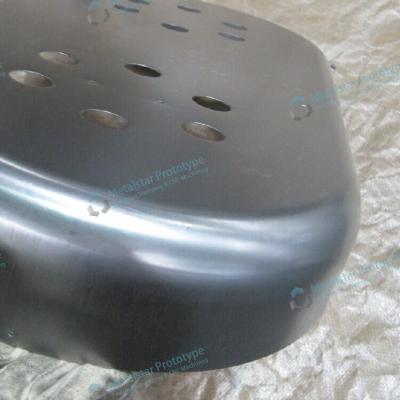 China 0.8mm mild steel deep draw stamping prototype used for BBQ grills for sale