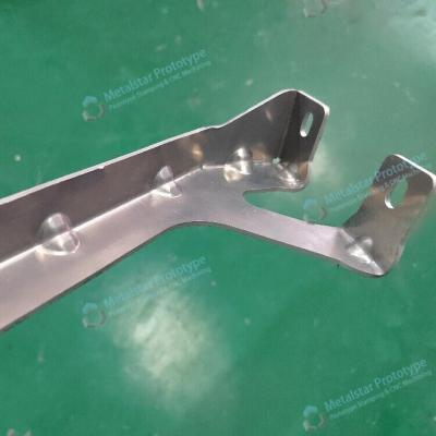 China 2.5mm aluminum 5052 sheet metal stamping parts used for vehicles for sale