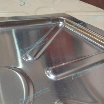 China AL 1.0mm fast prototype sheet metal stamping used for appliances for sale