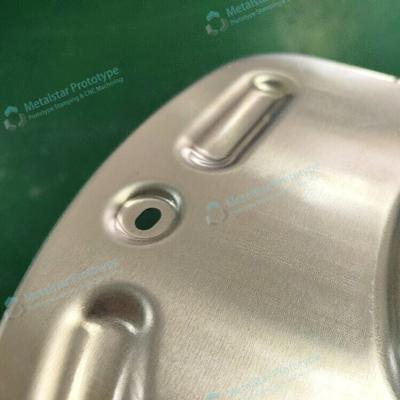 China 1.5mm aluminum prototype metal parts used for off-road motorcycle for sale