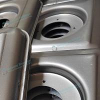 China Low carbon DC06 1.0mm steel sheet metal deep draw stamping prototype for sale