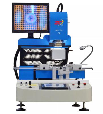 China WDS-750 Semi Automatic BGA Rework Station with Laser Position and HDD Camera for sale