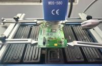 China WDS-580 5200W Manual BGA Rework Station with PLC Temperature Control for 10×10mm Min PCB Size Repair for sale