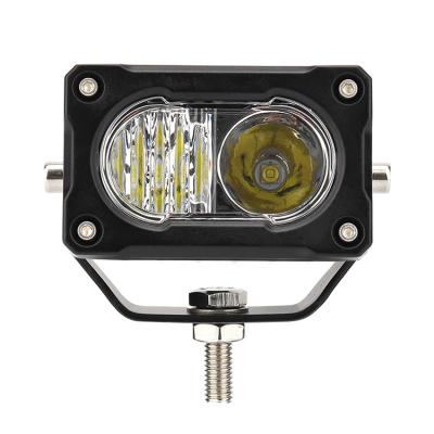 China Off-Road LED Driving Light Ultra-Bright Spot Flood Beam Light for Front Bumper 20W 3Inch White Yellow LED Work Light for sale