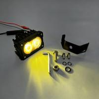 China Off-Road LED Driving Light Ultra-Bright Spot Flood Beam Light for Front Bumper 20W 3Inch White Yellow LED Work Light for sale