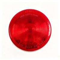 China 1/10/12/24 LED Truck Light 4 Inch Round Stop Turn Tail Light 12V Waterproof Trailer Rear Light for sale