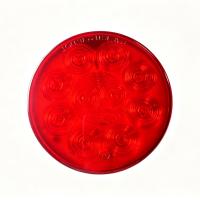 China 1/10/12/24 LED Truck Light 4 Inch Round Stop Turn Tail Light 12V Waterproof Trailer Rear Light for sale