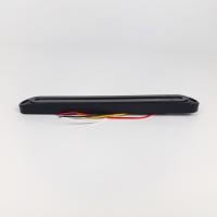 China 10 Inch LED Trailer Tail Light Bar Red & Amber Combined Brake Stop Turn Signal Lights for Truck Trailer Camper Van Boat Bus for sale