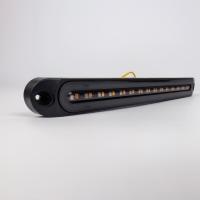 China 10 Inch LED Trailer Tail Light Bar Red & Amber Combined Brake Stop Turn Signal Lights for Truck Trailer Camper Van Boat Bus for sale