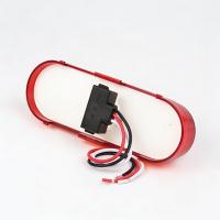 China PC Lens LED Taillights 6Inch Oval 26 LED Red Stop Turn Tail Lamp 12V Waterproof Rear  Lights for Truck Trailer Boat Van for sale