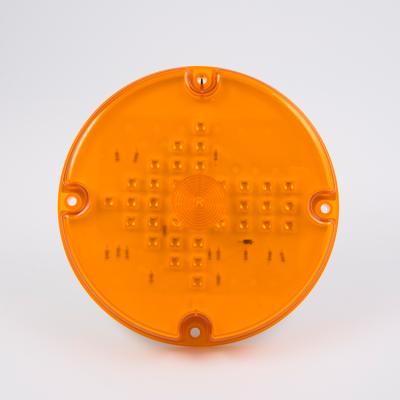 China 7 Inch Round Amber Turn Lamp 12V Arrow Display Indicator Lamp for Bus Truck for sale