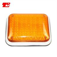 China Front Rear Lamp for Ambulance 12V 24V Red Amber White Blue Strobe Warning Lamp Side Marker Light for Ambulance for sale
