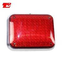China Front Rear Lamp for Ambulance 12V 24V Red Amber White Blue Strobe Warning Lamp Side Marker Light for Ambulance for sale